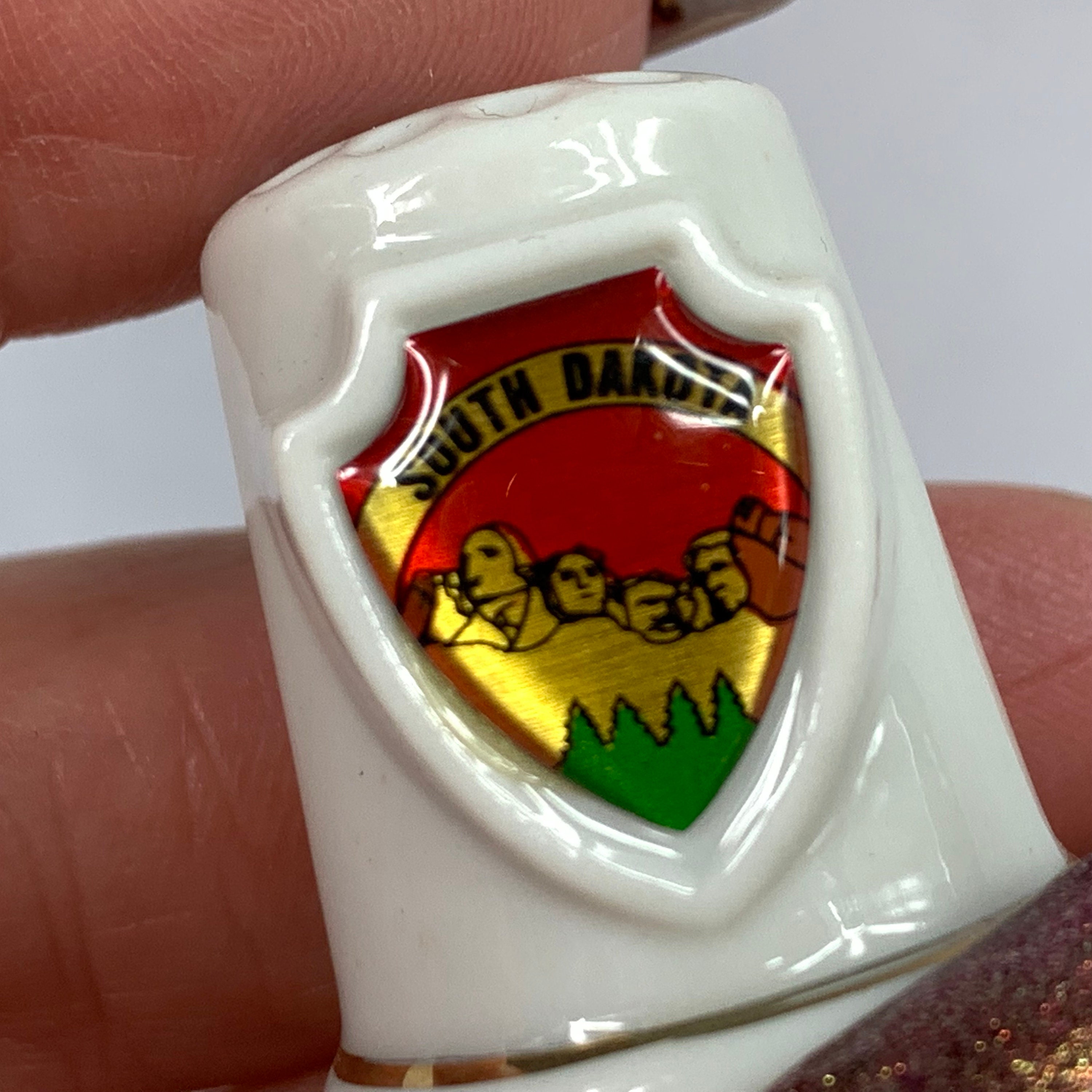 Shield Thimble Mount Rushmore SD New Mexico Corn Palace - Etsy