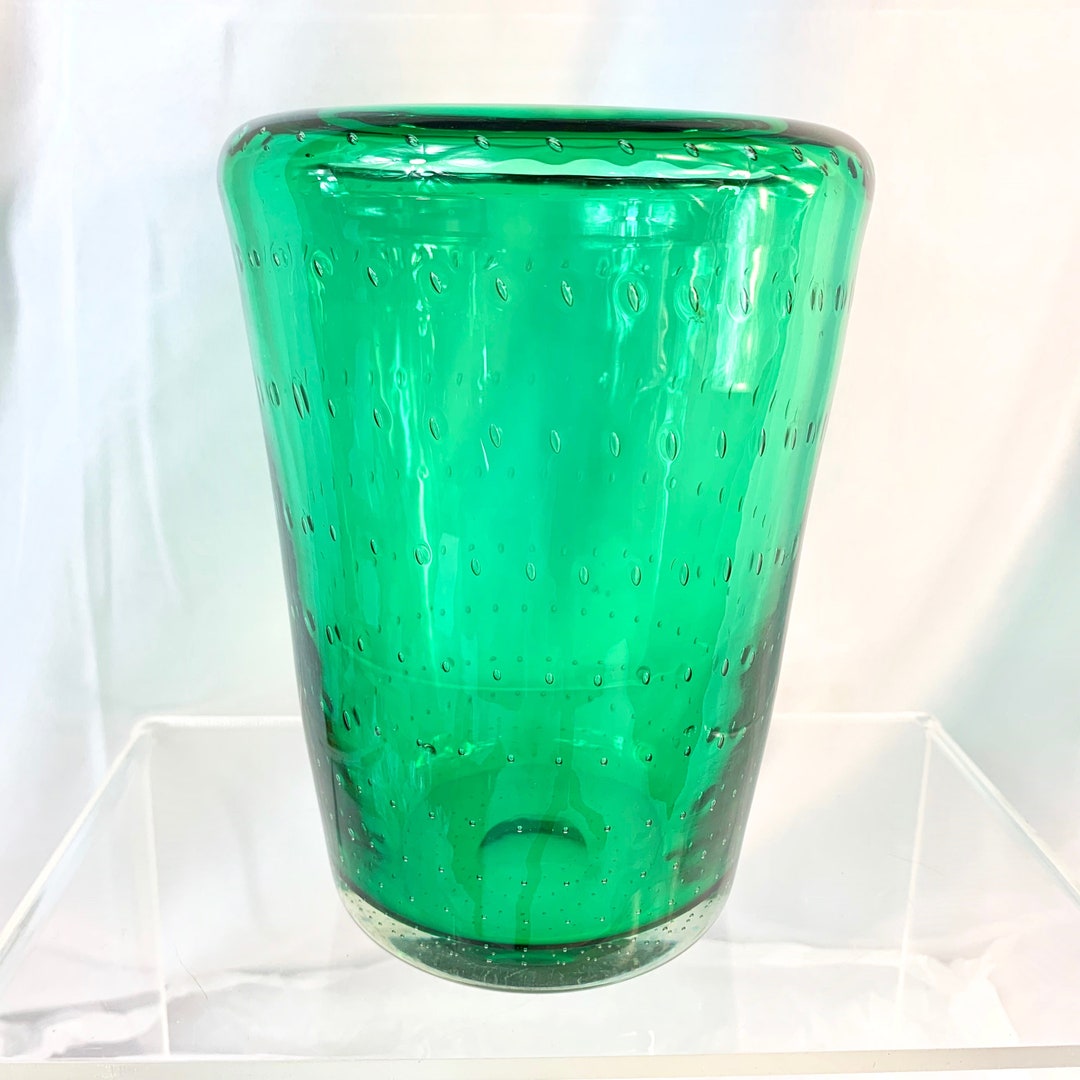 1950’s Carl Erickson Control Bubble Bullicante Vase, Vintage American ...