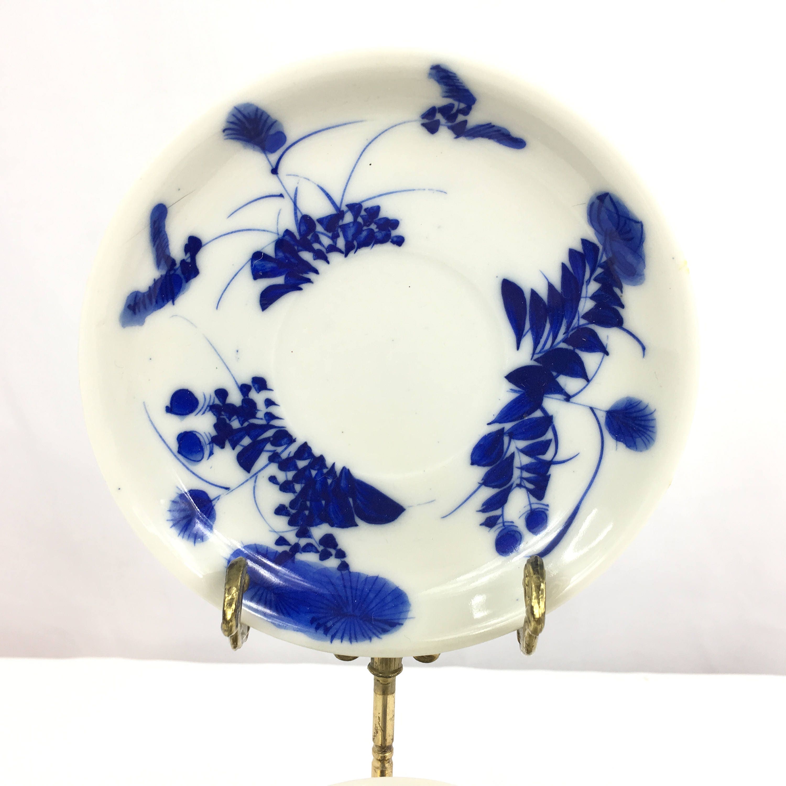 Japanese Flow Blue Vintage Teacup Rare Beauty Vintage - Etsy