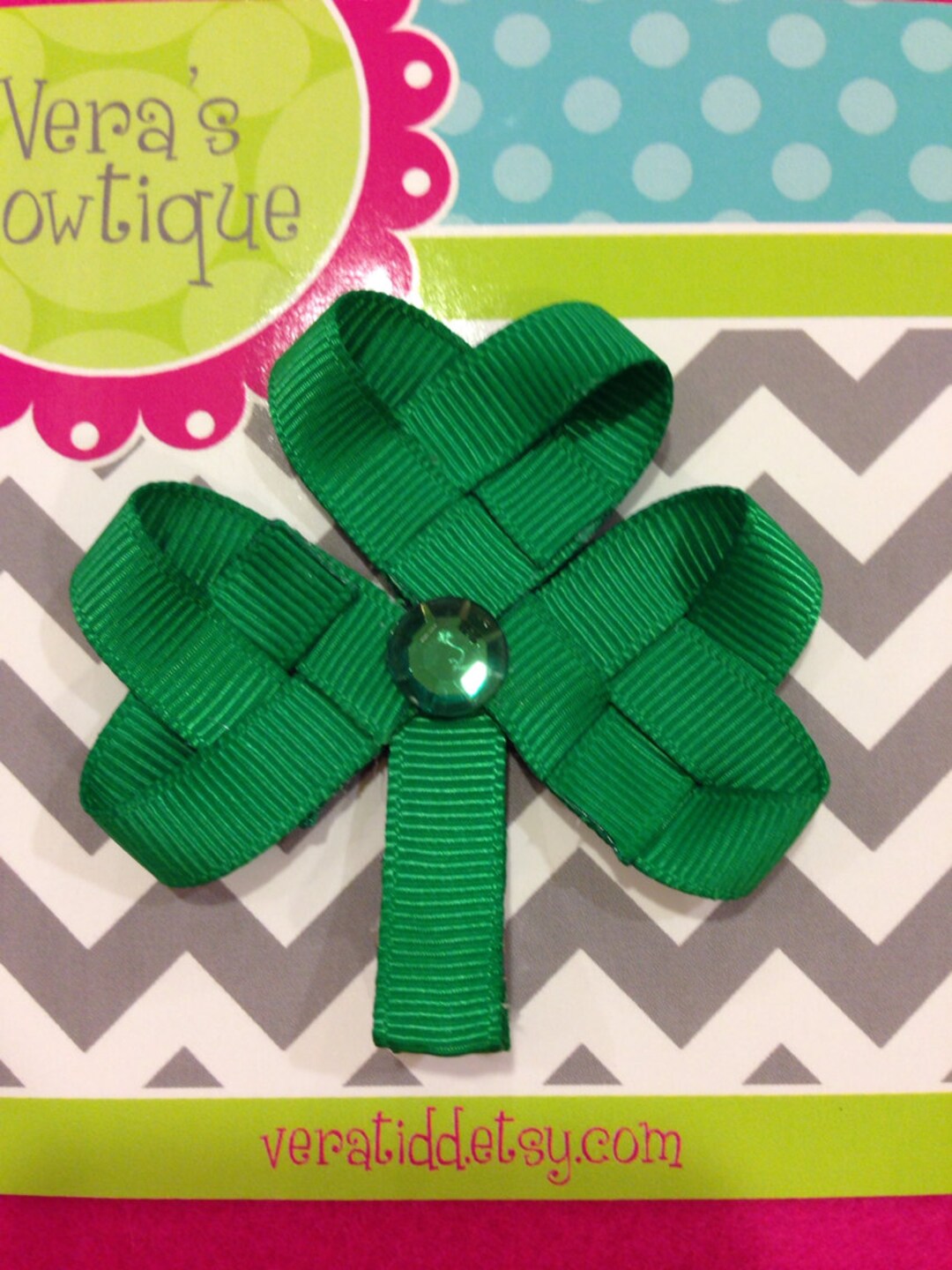St Patrick's Day Shamrock Hair Clip or Pin Your Choice - Etsy