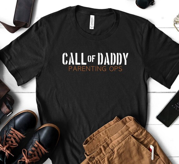 Call of Daddy Parenting Ops Father's Day Shirt SVG and PNG | Etsy