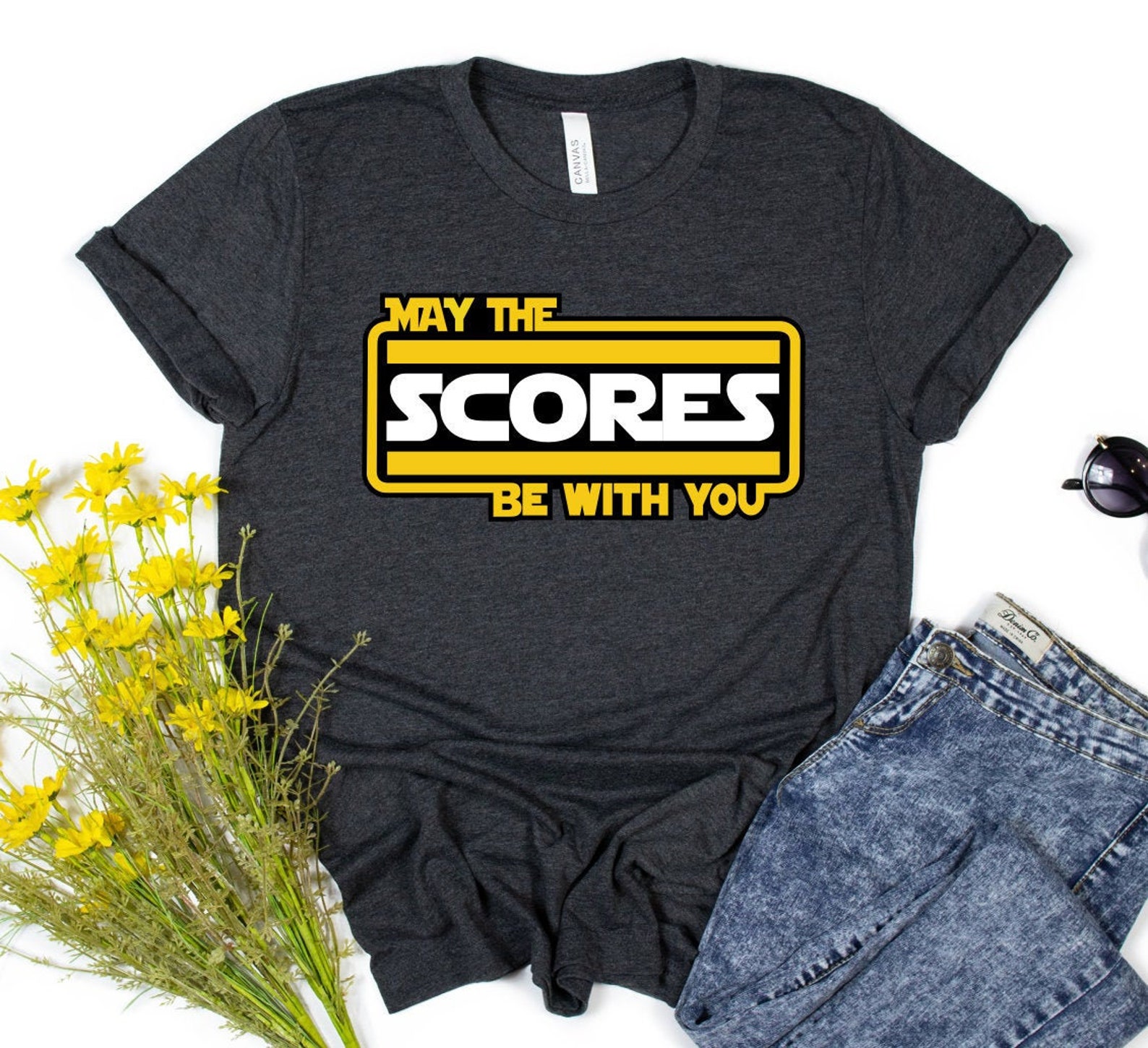 May The Scores Be With You Teacher Star Wars Shirt Svg And Png Etsy