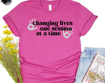 Changing Lives One Session at a Time Design Printable, Cricut Cut File ...