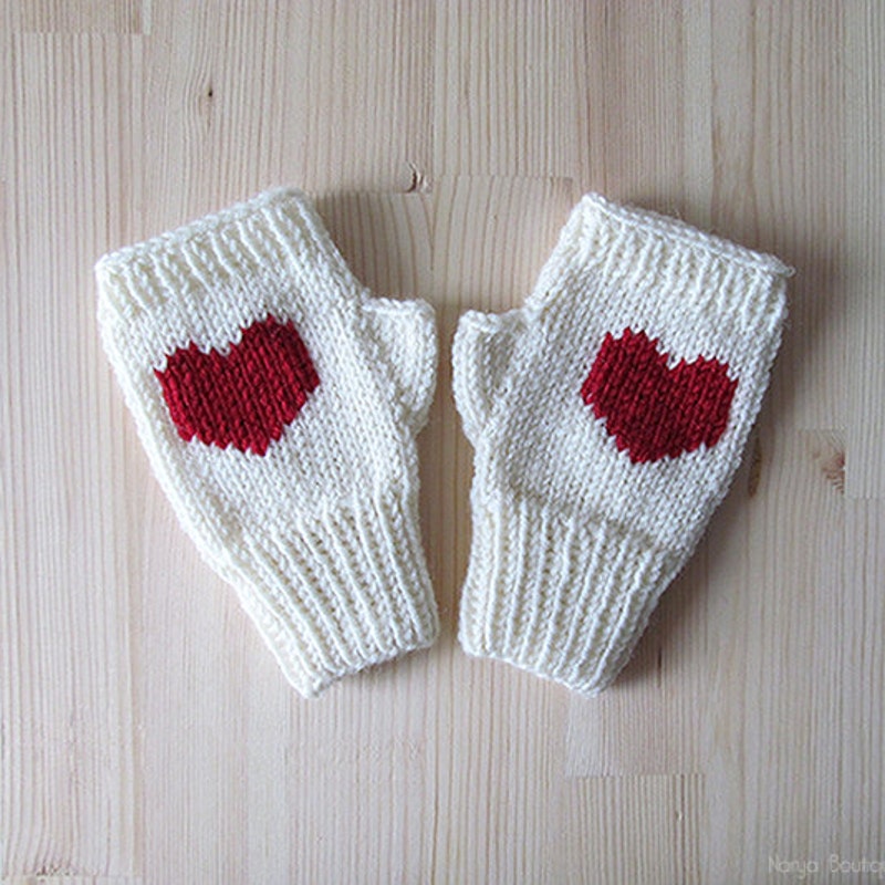 Knitted Gloves - Etsy