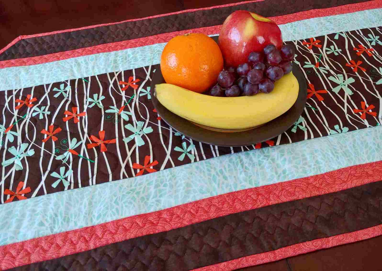 PDF Sew Fast Quilted Table Runner Pattern, the Fabric Addict - Etsy
