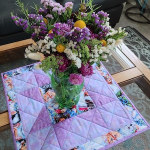 PDF Pattern, Directions, 4 Fat Quarter Table Runner by the Fabric ...