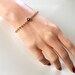 Evil Eye Bracelet Rhinestone Evil Eye Amulet Gold Chain - Etsy