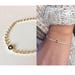 Evil Eye Bracelet Rhinestone Evil Eye Amulet Gold Chain - Etsy