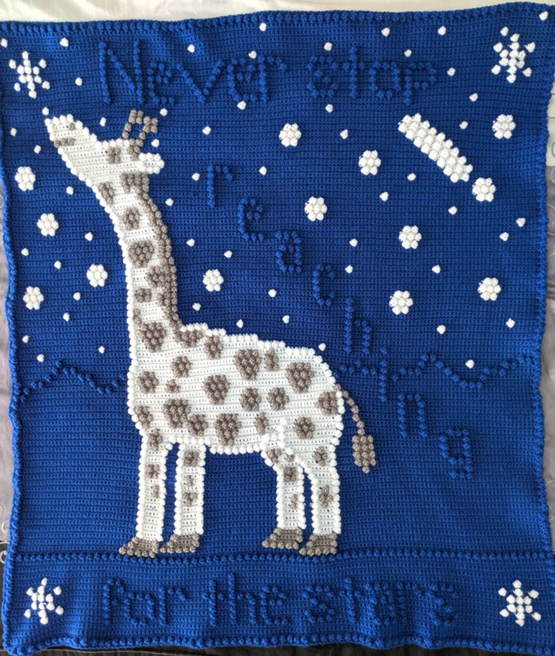 Never Stop Reaching for the Stars Crochet Baby Afghan Pattern - Etsy