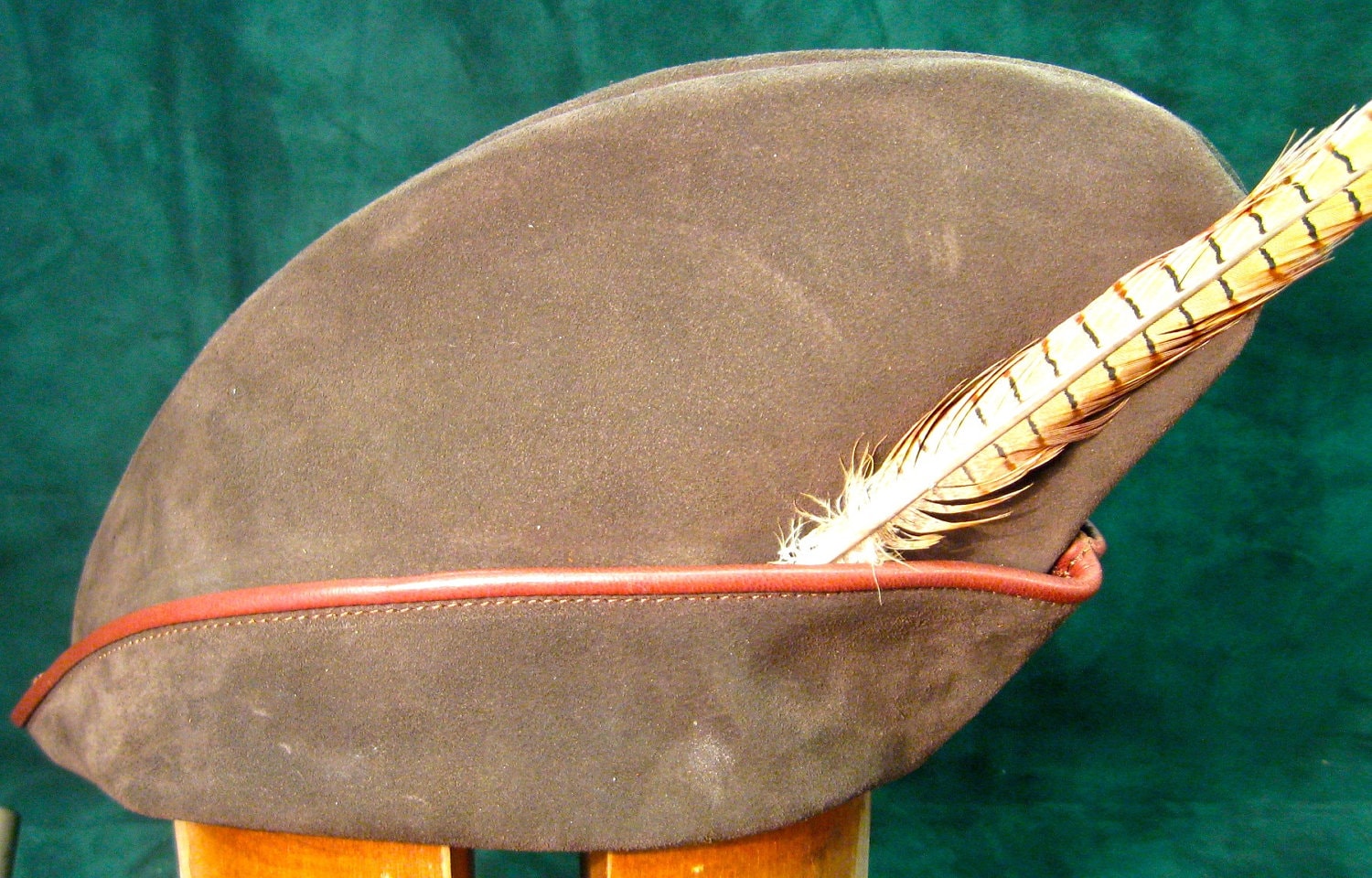 Handmade Suede Leather Robin Hood Hat - Etsy
