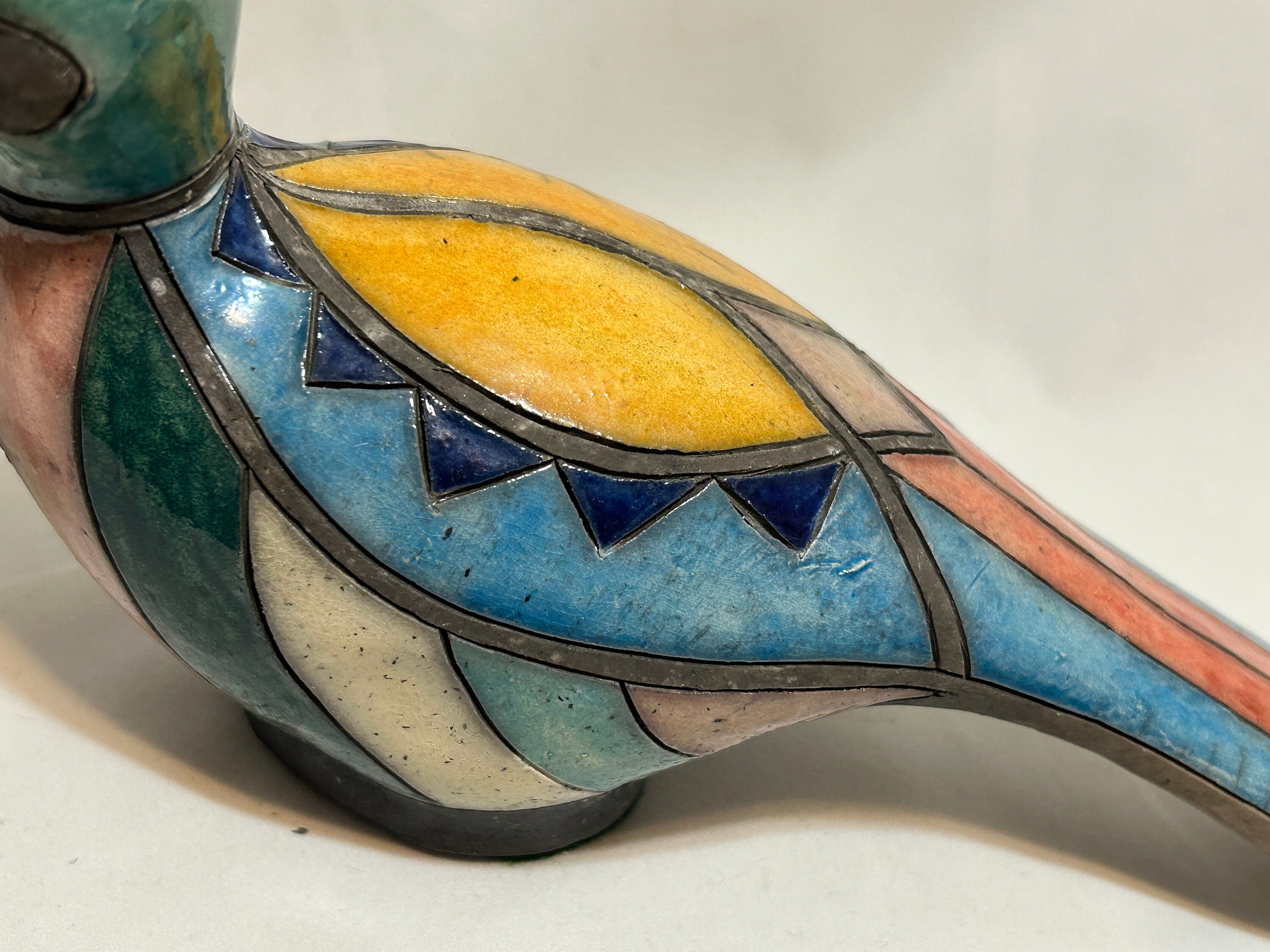 Rare Vintage 90s Genuine Raku Pottery Toucan From South Africa - Etsy