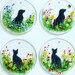 Glass Flower Murrini Mix, Coe90 Murrini, Bullseye Glass, Millifiore, UK ...