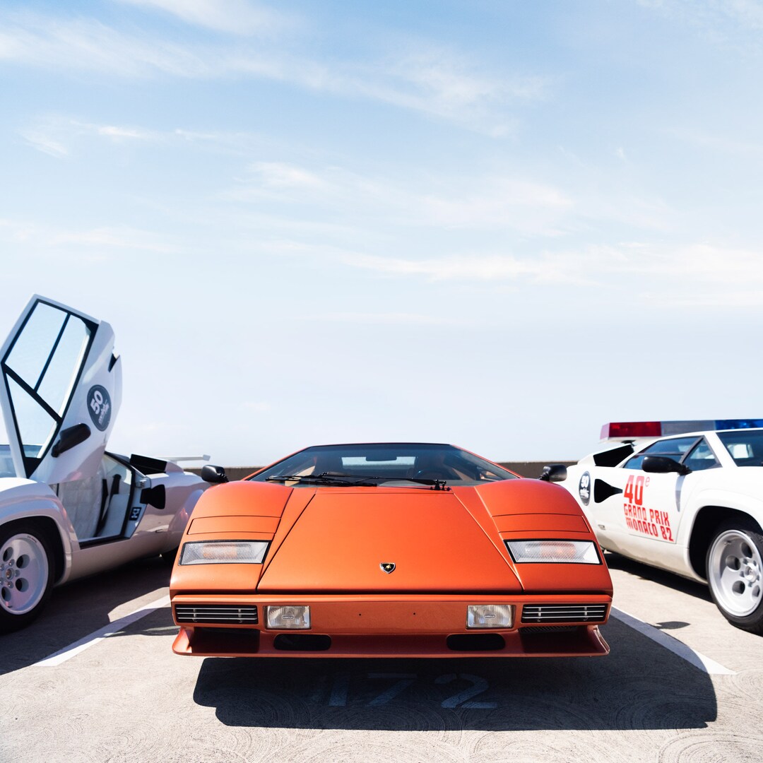 Lamborghini Countach Fine Art Wall Print - Rame Colorado LP400S Lowbody ...