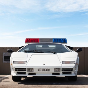 Lamborghini Countach Fine Art Wall Print - Etsy