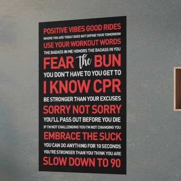 Peloton Wall Decal - Etsy