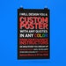 Custom Order for Motivational Poster Fitspiration Quotes (4 Sizes ...
