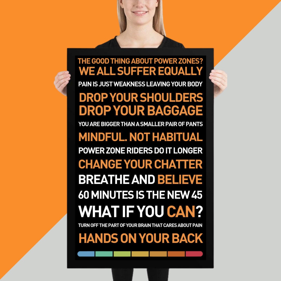 MAINS SUR LE DOS : Power Zone with Meter Cde Poster 24 x 36, citations ...