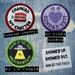 Merit & Demerit Adult BADGES PATCHES for Home Riders High Fives ...