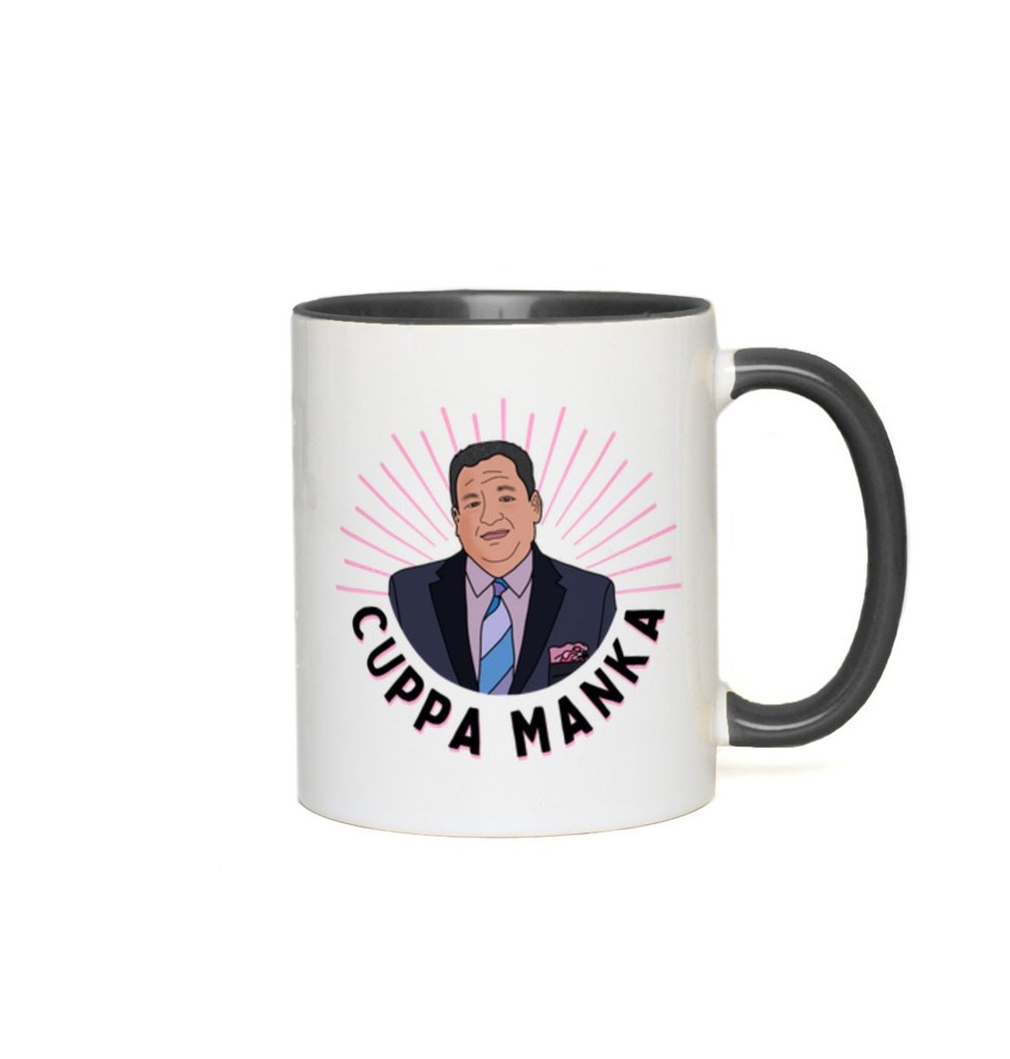 Cuppa Manka Josh Mankiewicz Dateline Mank Accent Mug Black - Etsy