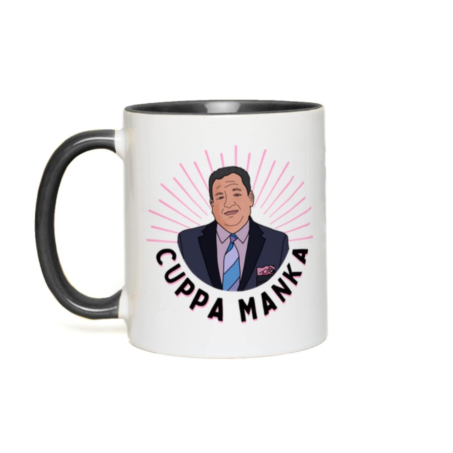 Cuppa Manka Josh Mankiewicz Dateline Mank Accent Mug Black - Etsy