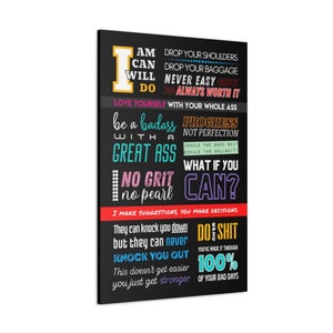 Custom Order for Motivational Poster Fitspiration Quotes (4 Sizes ...