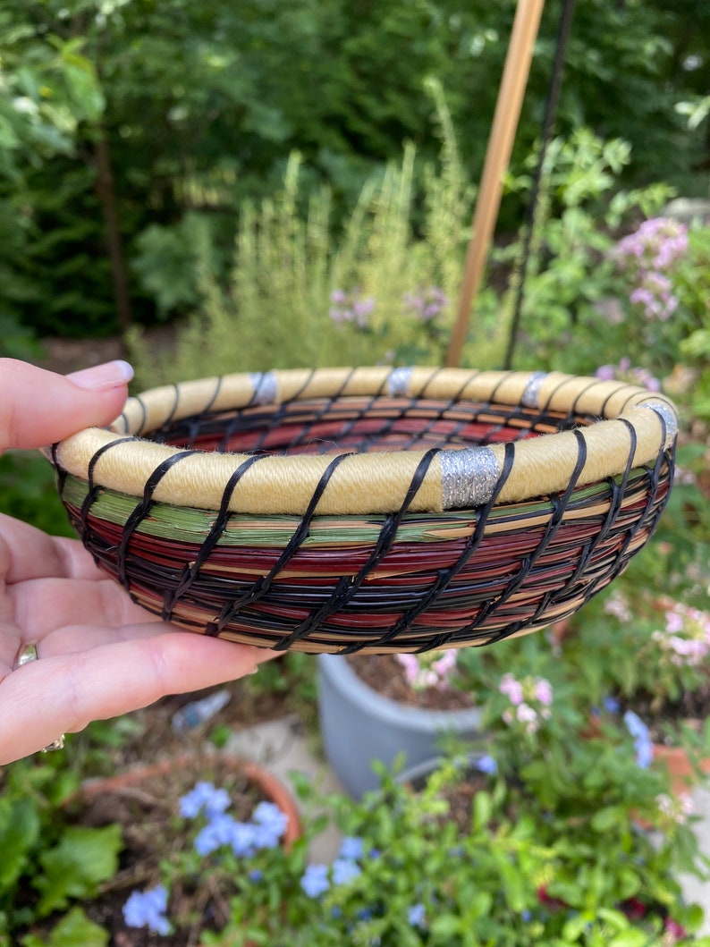 Cornflower Trinket Basket - Etsy