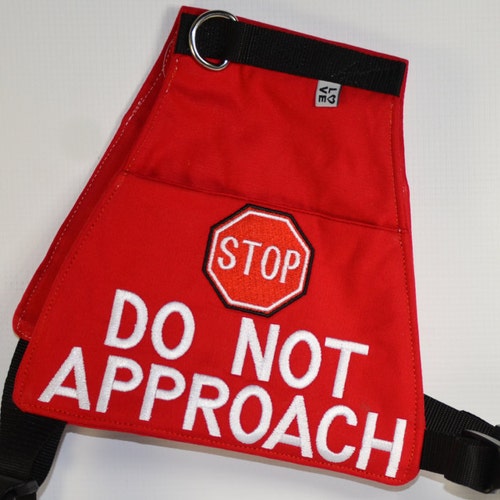 Vest select Your Size STOP Do Not Approach Light Weight - Etsy
