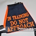 Vest (adjustable Size), "in Training Do Not Approach", Light Weight Sd ...