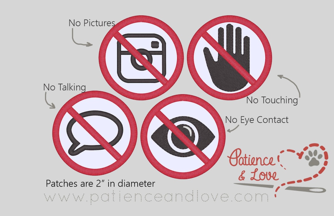 1 Patch, Sew-on, 2 Inch Round, Symbol - Etsy