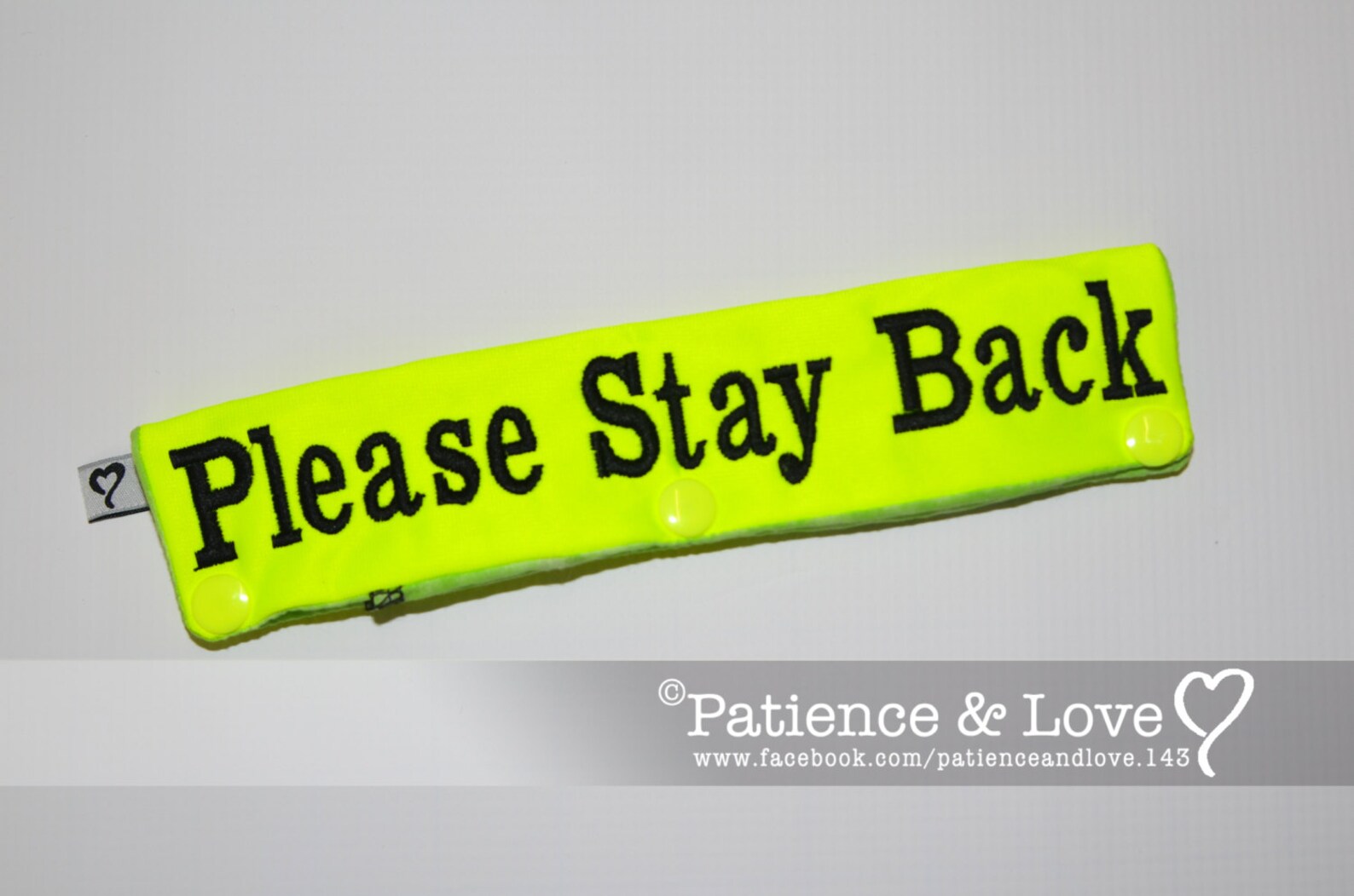 1 Please Stay Back I'm Scared of You, Leash Sleeve, Snap-on - Etsy