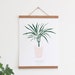 Modern House Plant Print, Modern Botanical Print - Etsy
