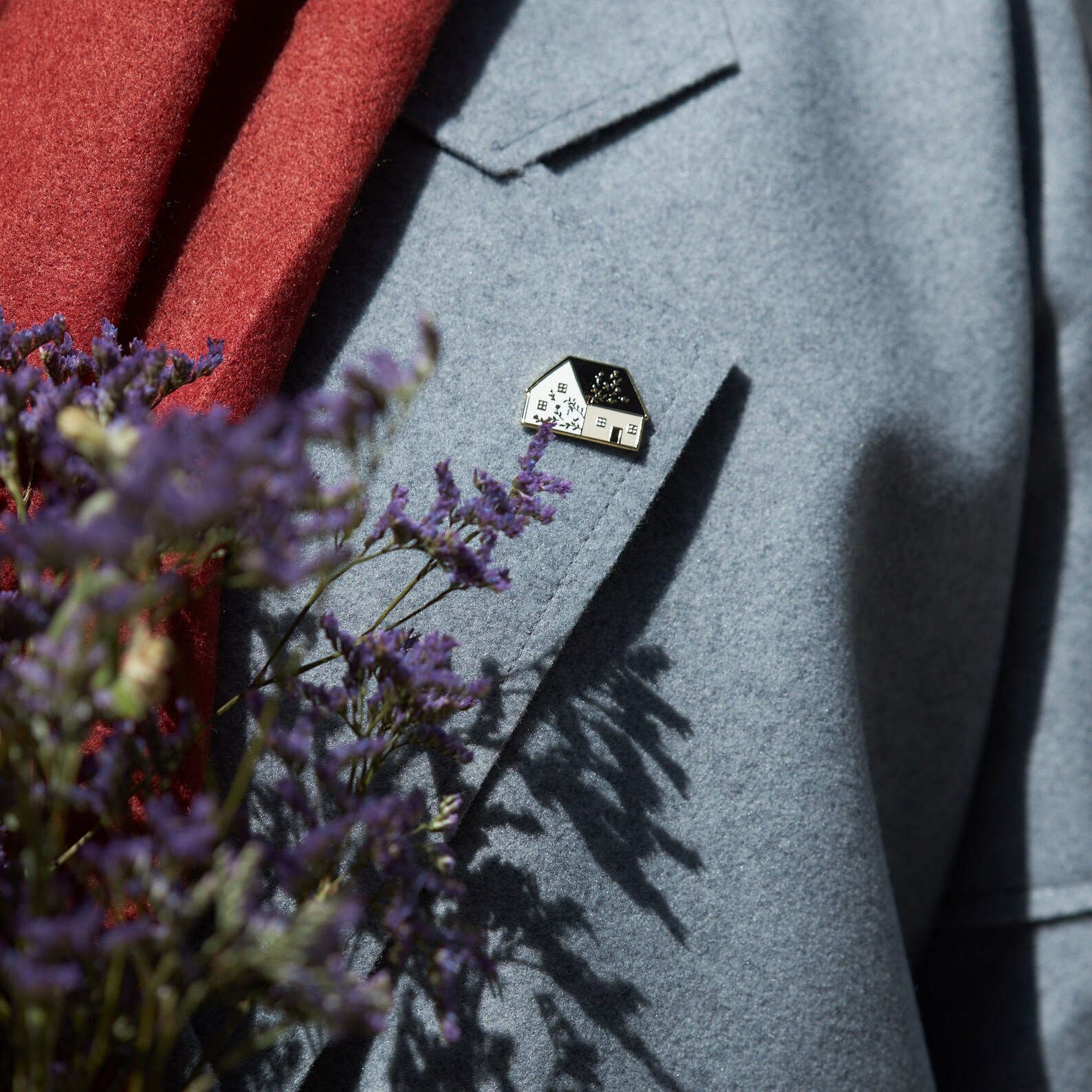 House Pin Lapel Pin Badge - Etsy