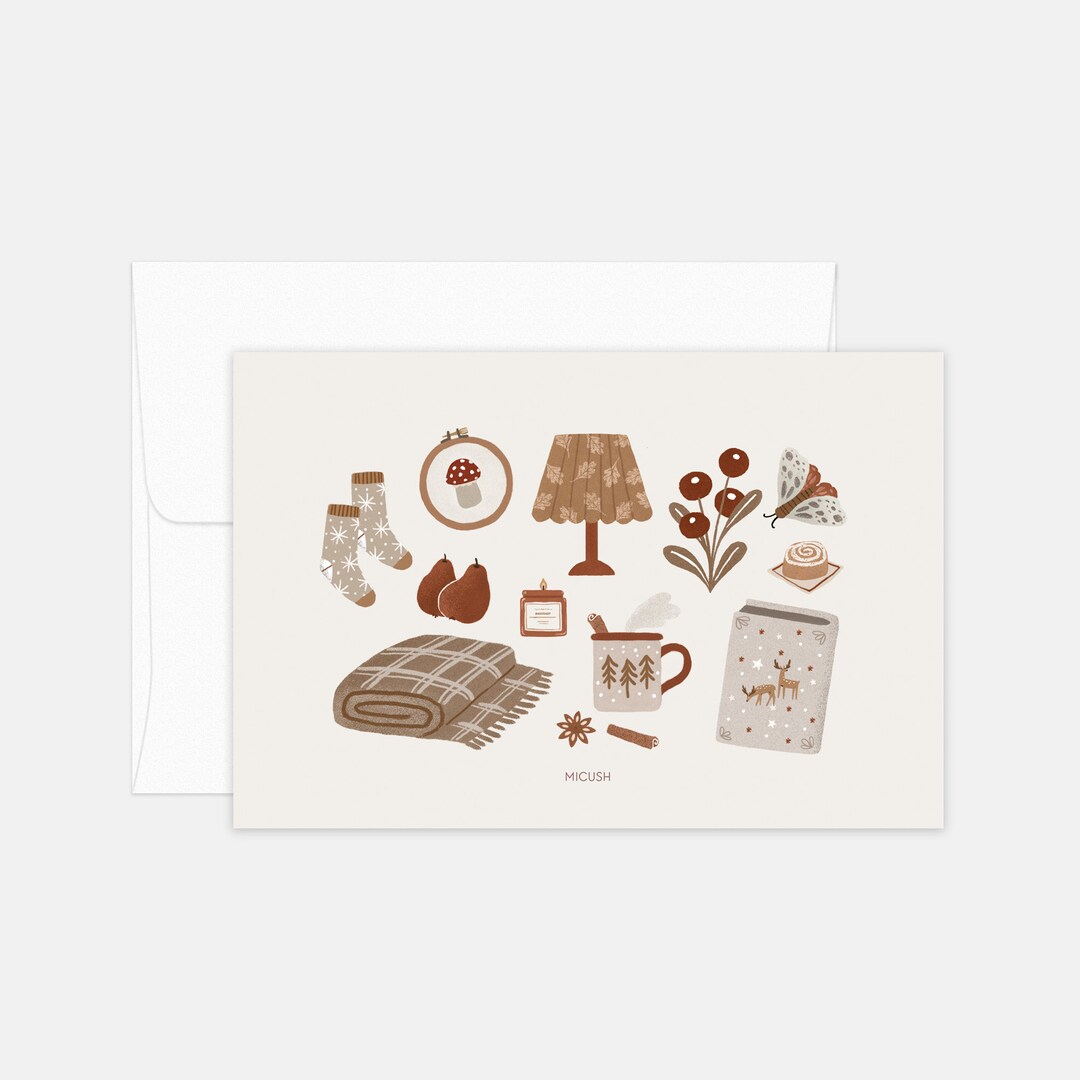 Cottagecore Collection Cottagecore Elements Postcard Farm Life Card - Etsy
