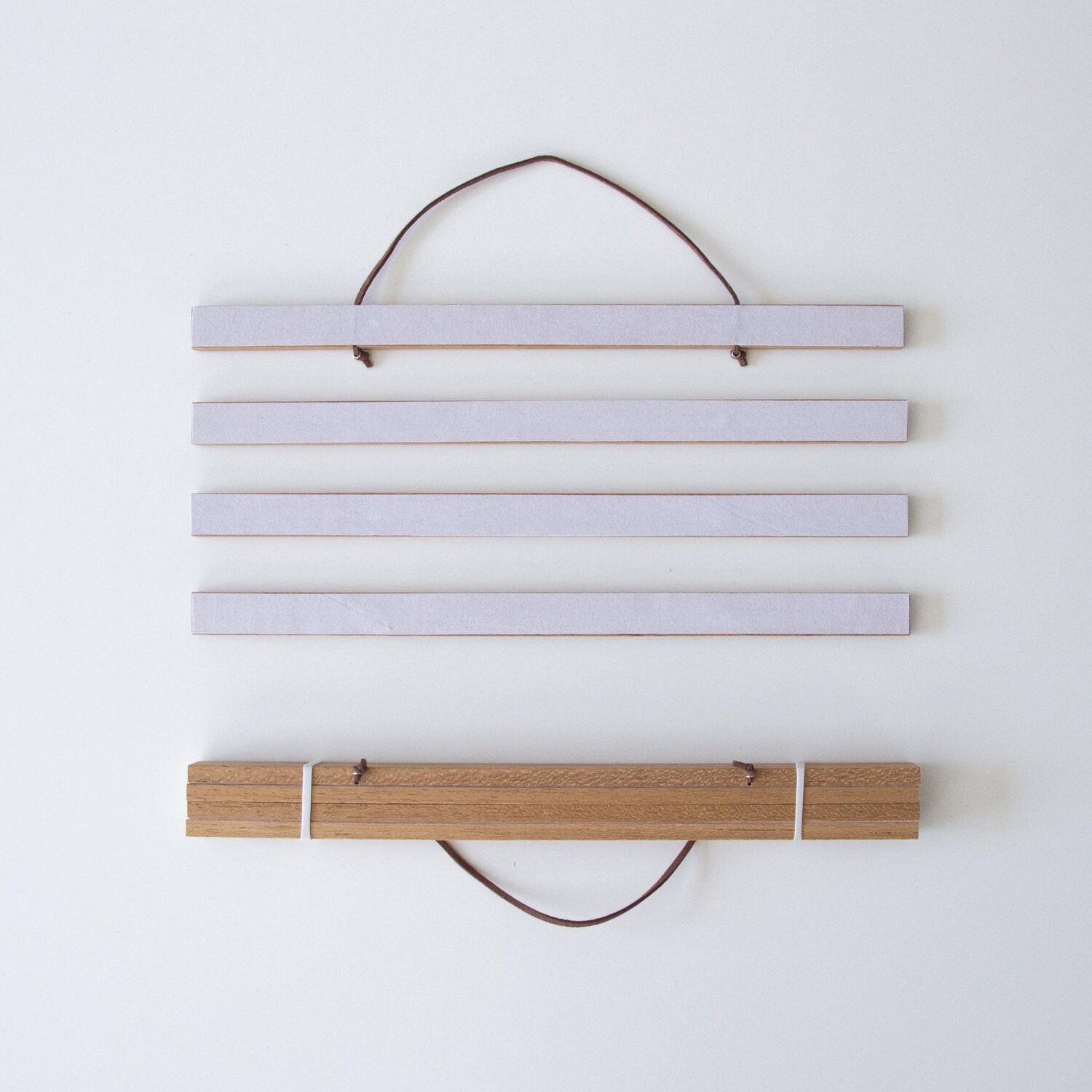 Magnetic Poster Hanger for A4 A3 or 20 Prints Wood - Etsy UK
