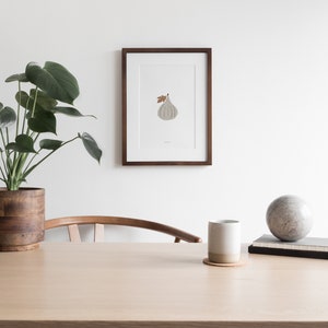 Fig Print, Fruit Illustration, Kitchen Design, Clean Look, Healthy Life ...