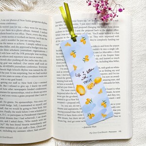 Inspiring Handmade Bookmarks – Motivational Quotes - Etsy