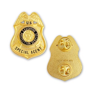 Mini Lapel Pin -US Executive Protection Service - US Special Agent - Etsy