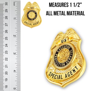 Mini Lapel Pin -US Executive Protection Service - US Special Agent - Etsy