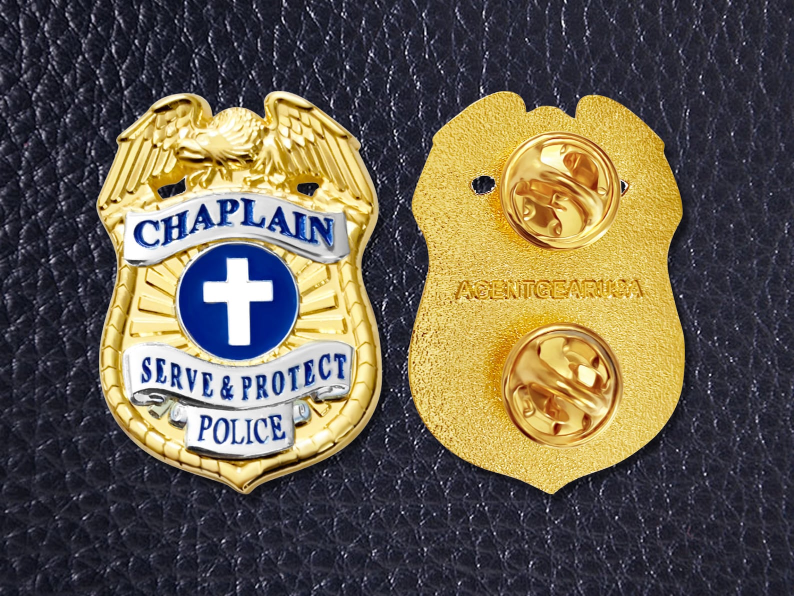 Chaplain Badge Police Chaplain Serve and Protect Pin Lapel - Etsy