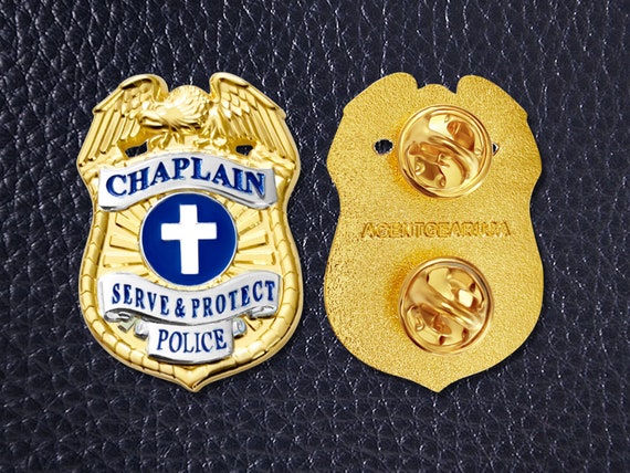 Police Chaplain Badges