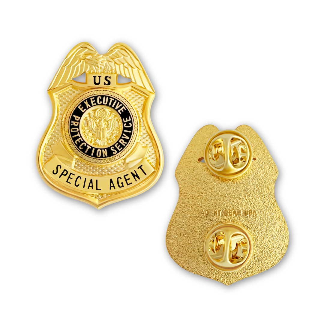 Mini Lapel Pin -US Executive Protection Service - US Special Agent - Etsy