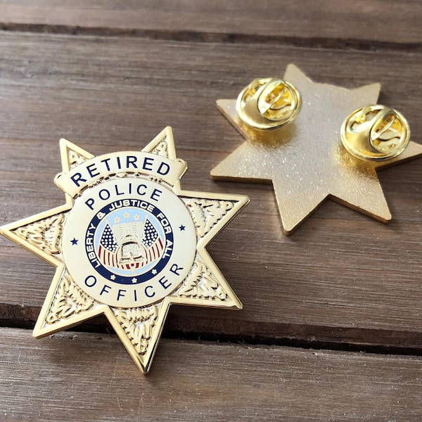 Police Lapel Pin - Etsy