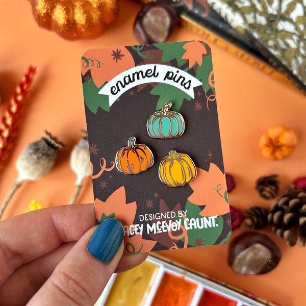 Fall Enamel Pin - Etsy