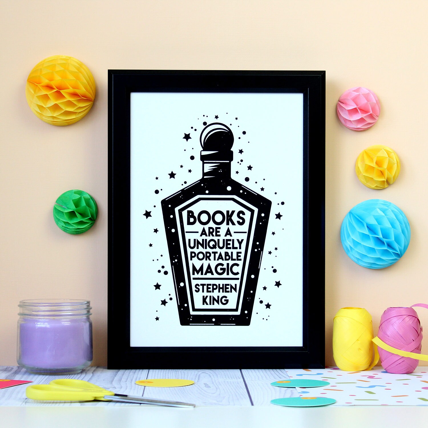 Magic Potion Print. Magic Potion Poster. Potion Bottle | Etsy