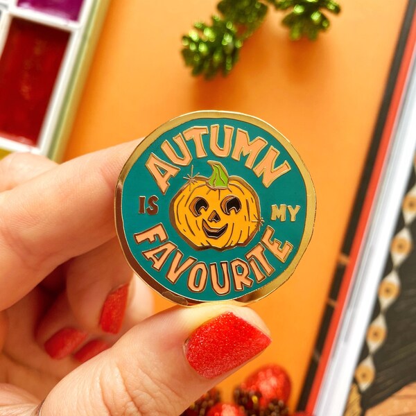 Autumn Pin - Etsy