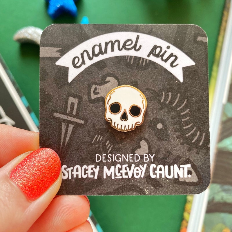 Skull Lapel Pin - Etsy