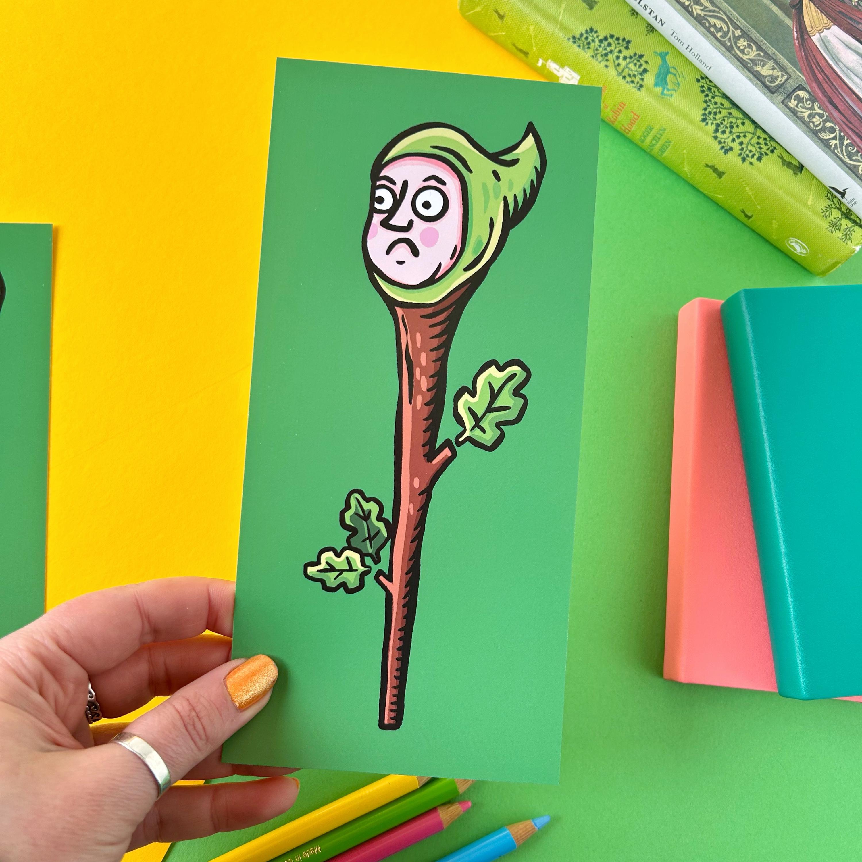 Angry Stick Man Medieval Marginalia Mini Print or Postcard. - Etsy