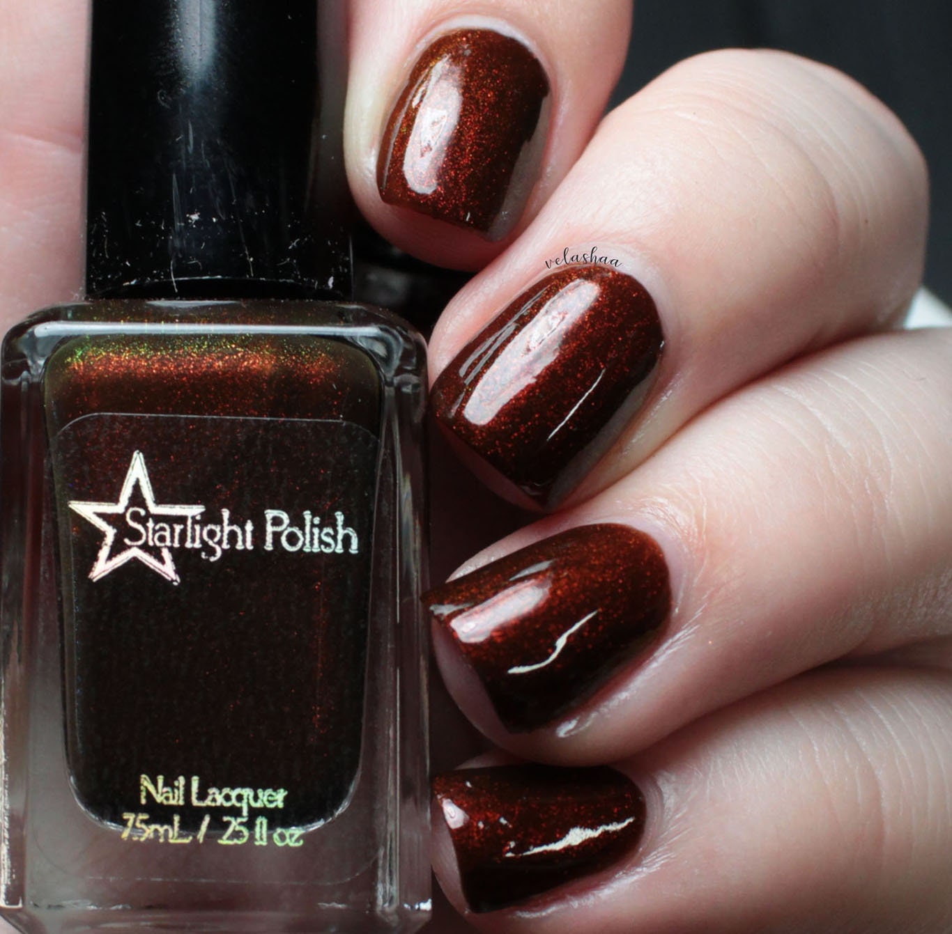 Phoenix Dravite - Brown Color Shifting Polish, Red to Green Shimmer ...