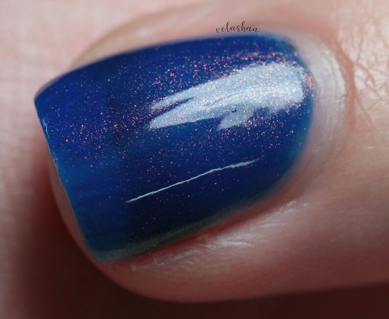 Phoenix Kyanite Blue Color Shifting Polish Red to Green - Etsy