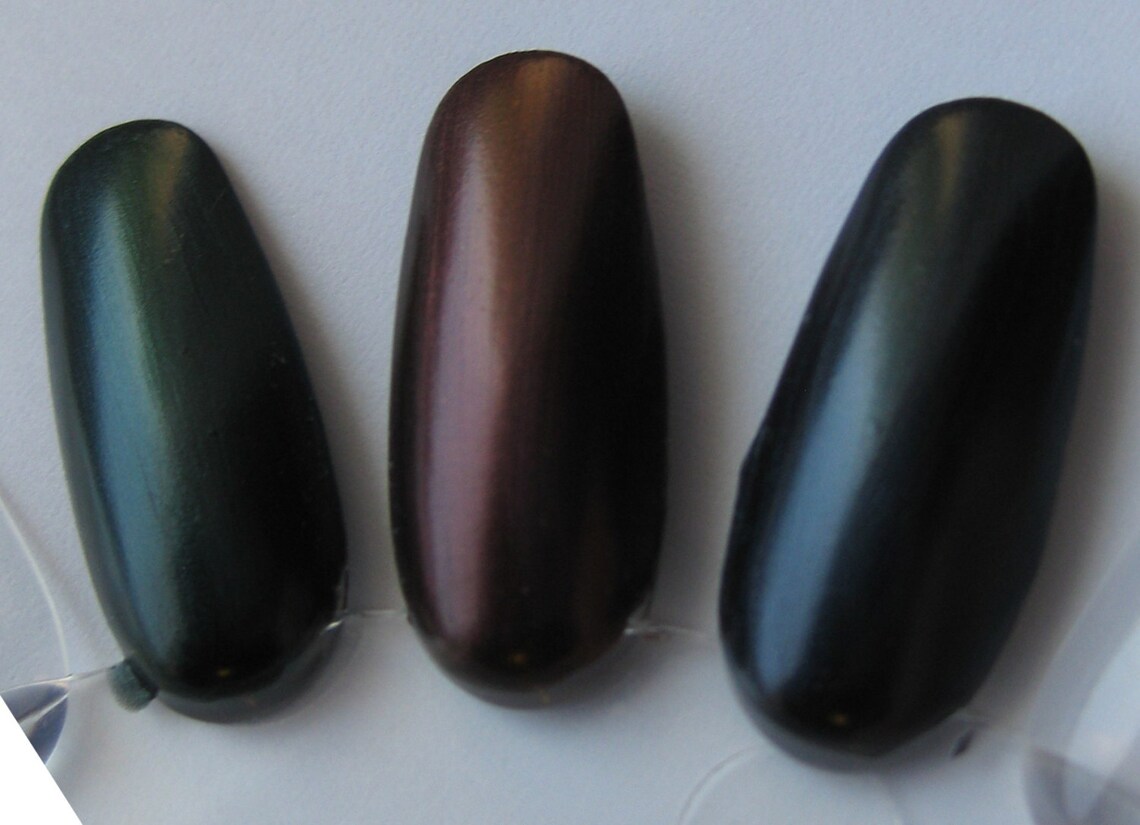 Shadow Emerald - Dark Green Shimmer Polish, Indie Nail Lacquer ...